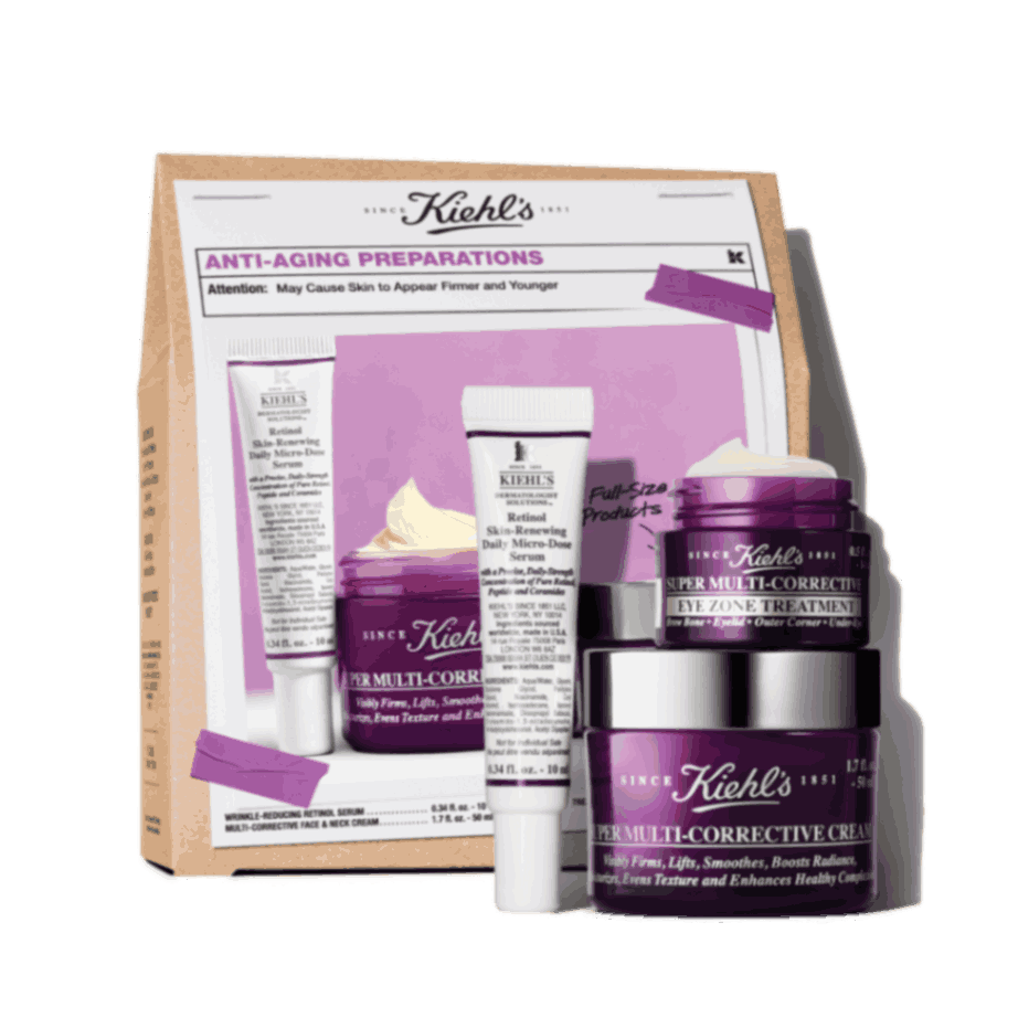 Anti-aging bestsellers I Gaveæsker I Kiehl's Danmark