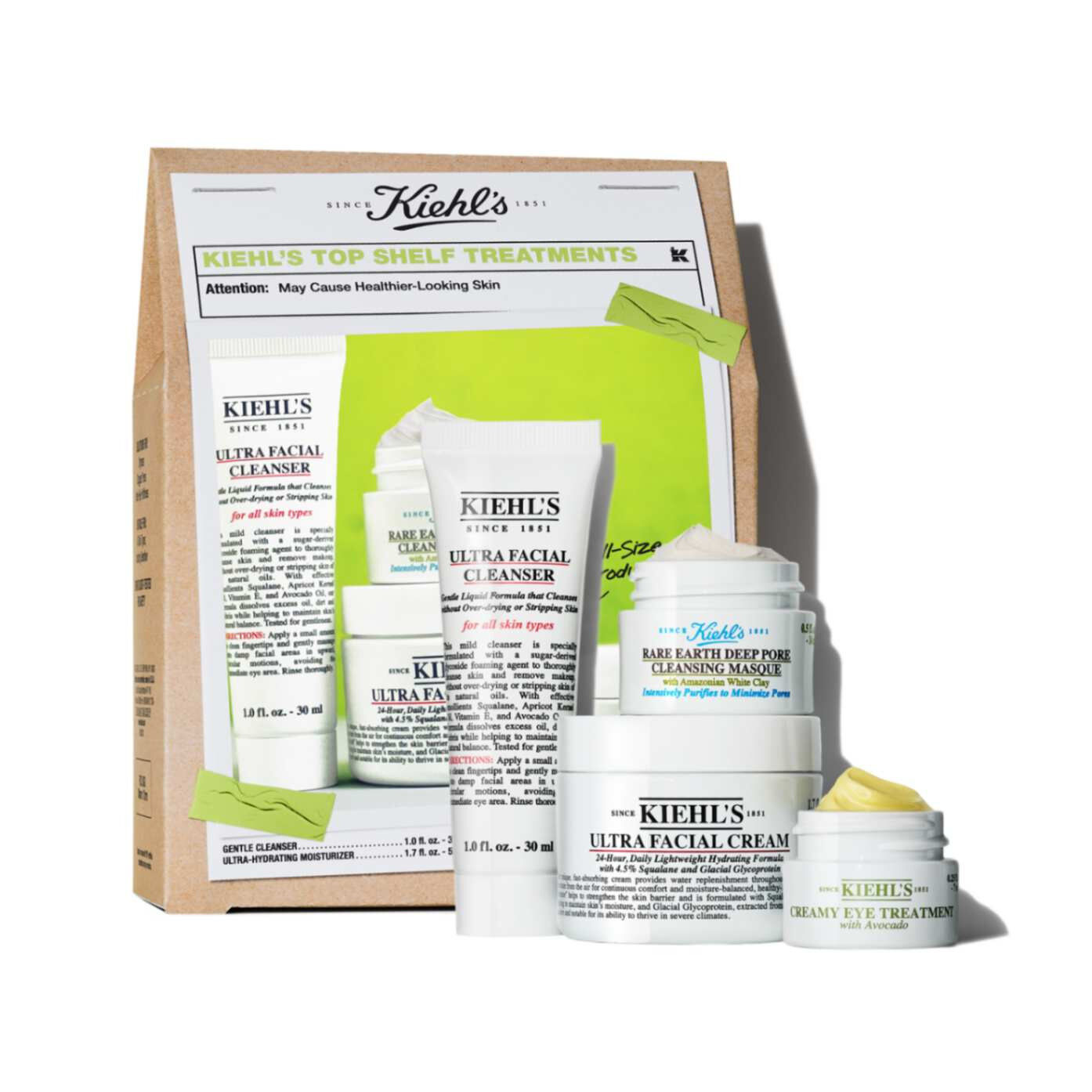 Kiehl's Top Shelf Treatments I Gaveæsker I Kiehl's Danmark
